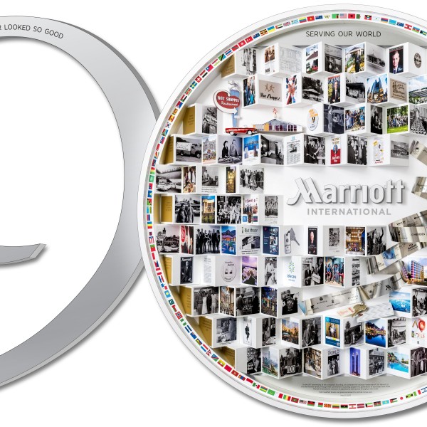 Marriott 90th Anniversary Art - One Of A Kind Art Studio