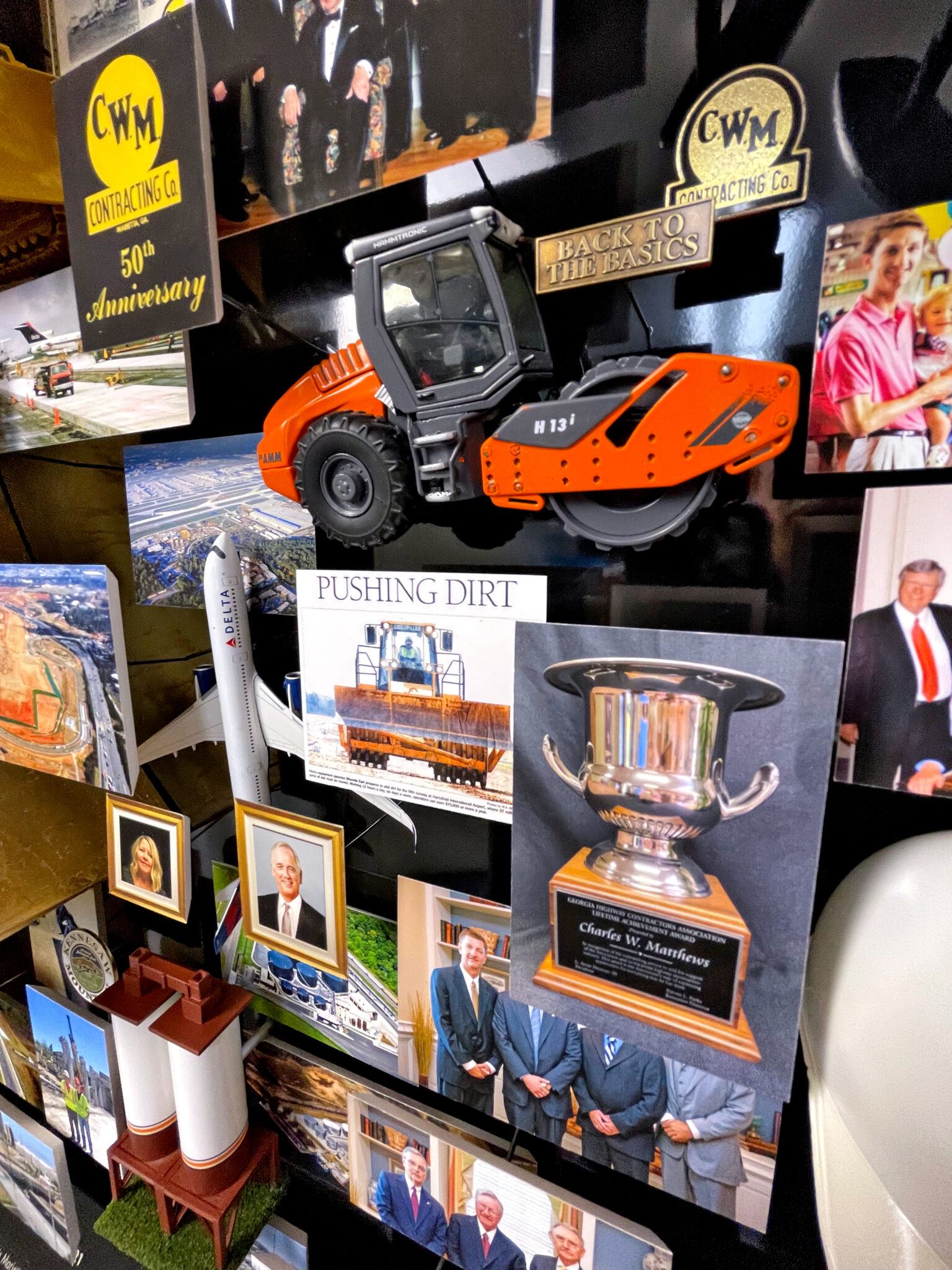 75th Anniversary Art - CW Matthews Contracting Co